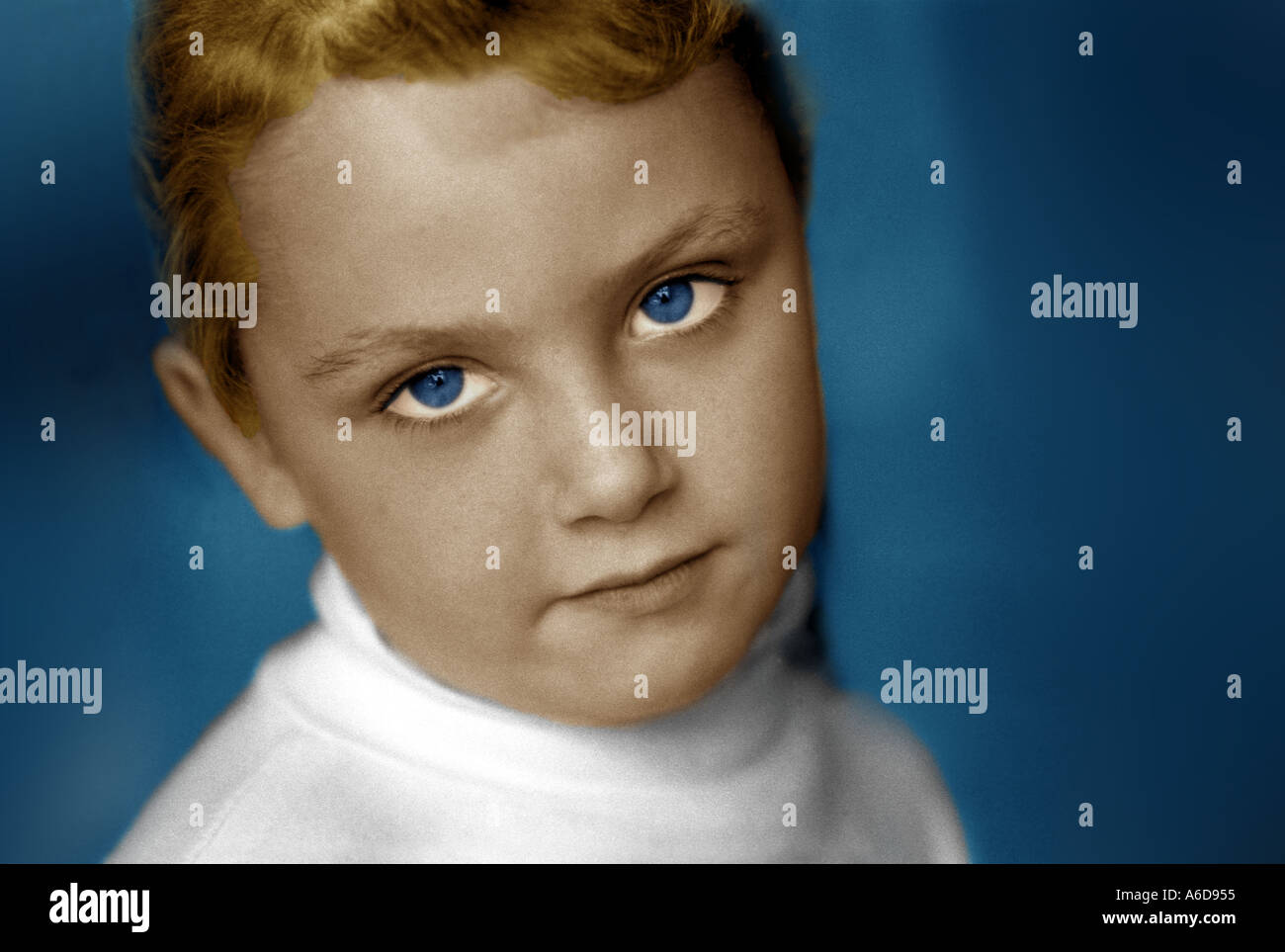 Three Year Old Girl Looking Wistful Sad Stock Photo - Alamy