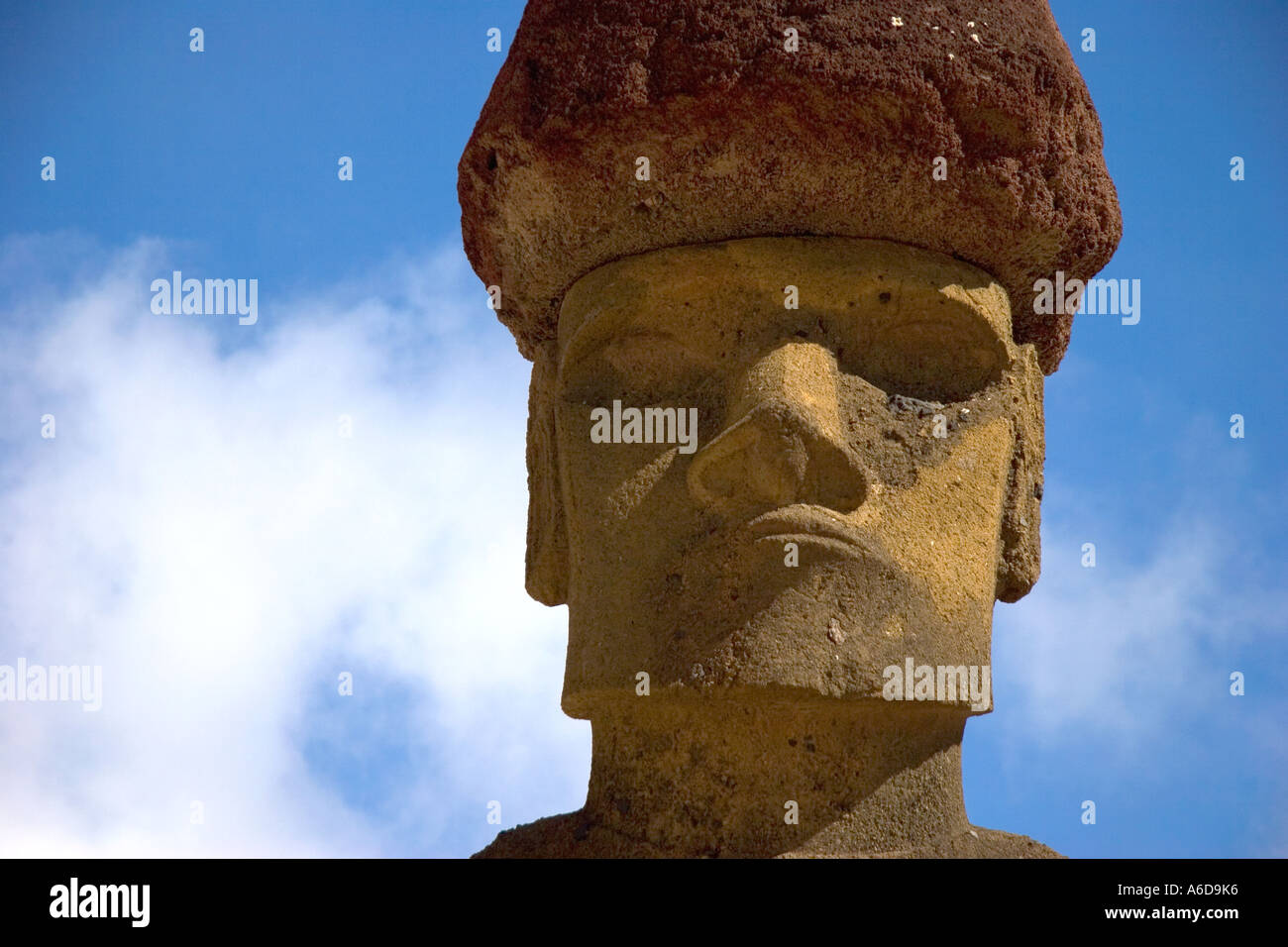 Chile island moai paro rapa hi-res stock photography and images - Alamy