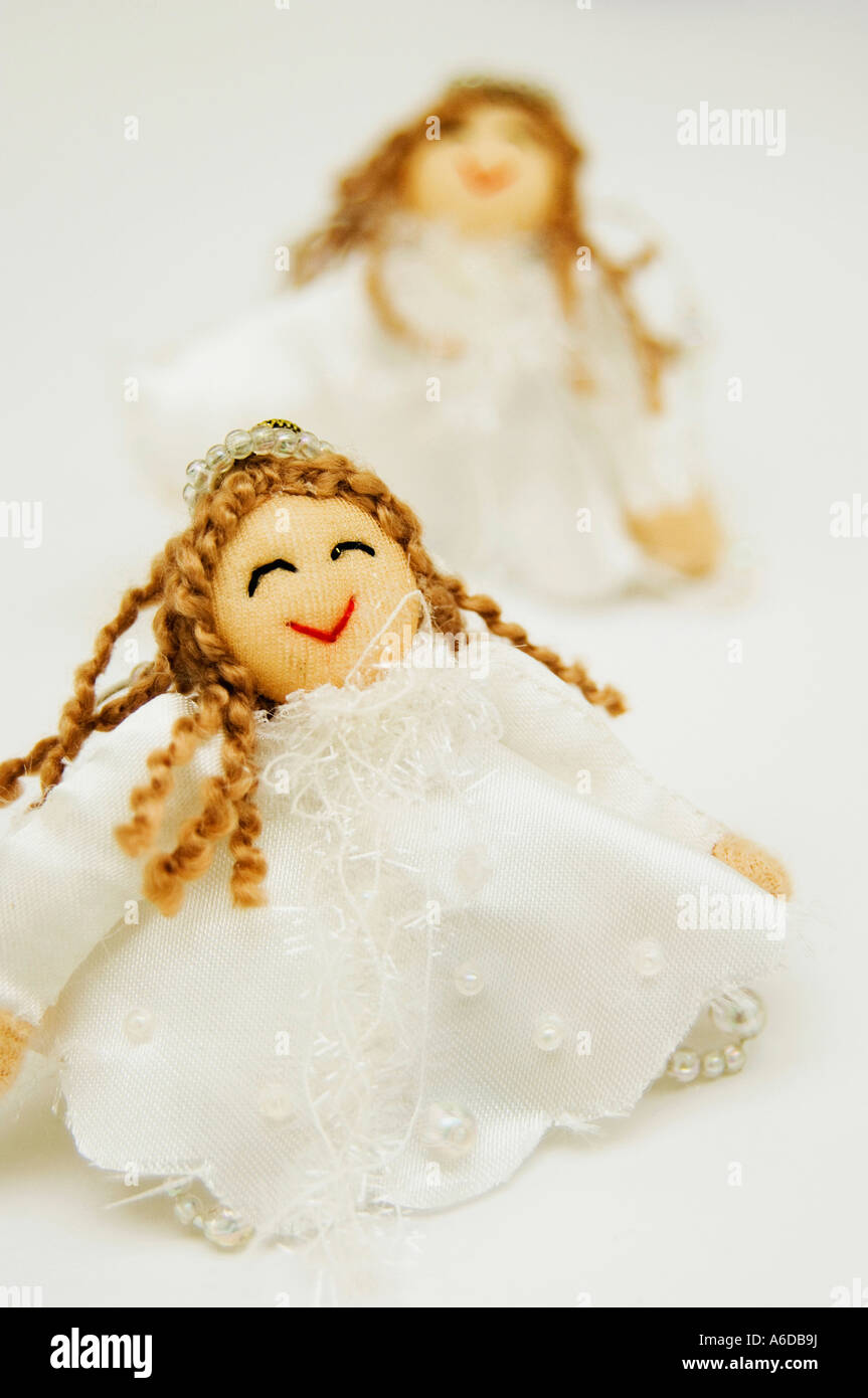 Close-up of two dolls Stock Photo - Alamy