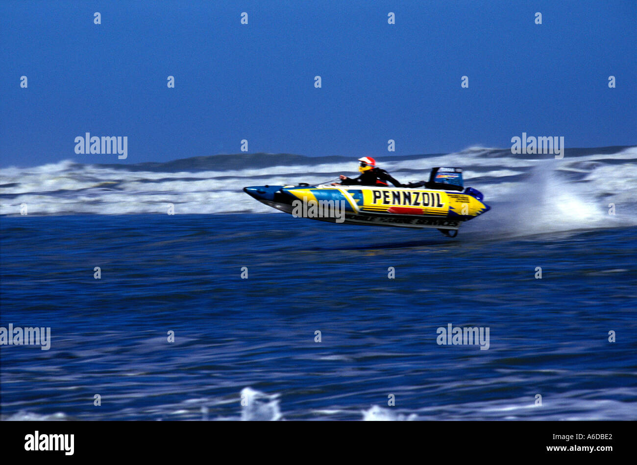Thundercat racing in the surf Stock Photo - Alamy