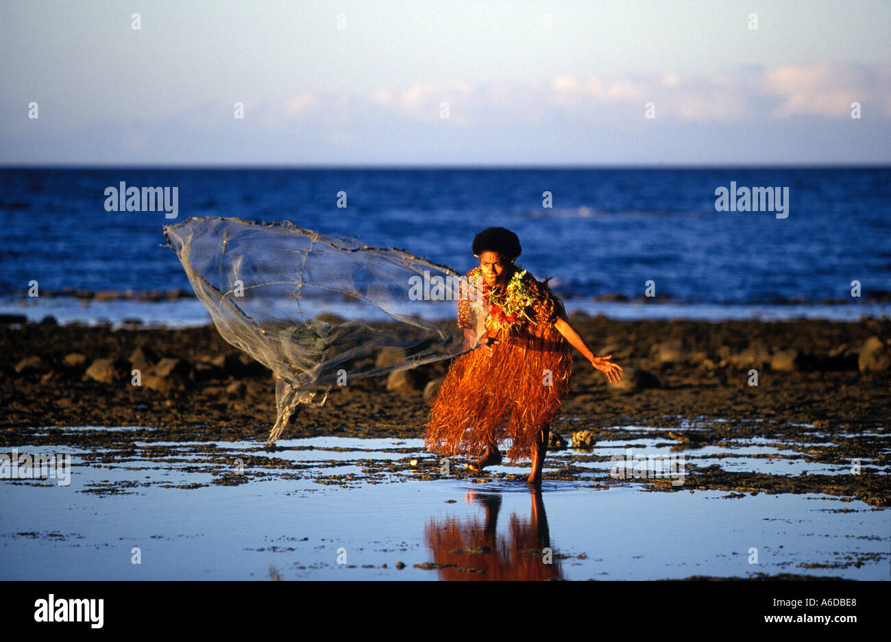 Fiji fishing net hi-res stock photography and images - Alamy