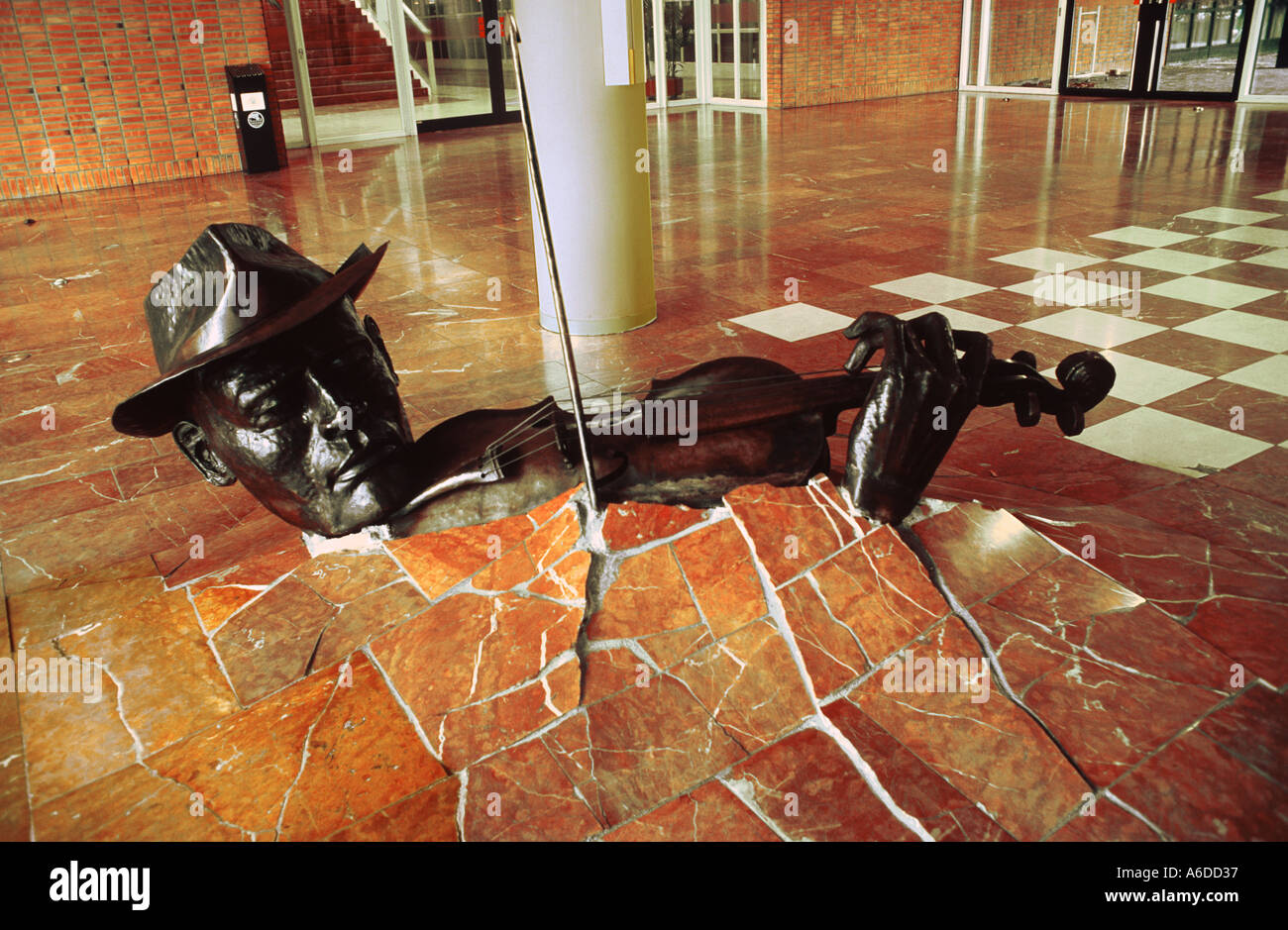 sculpture inside the Stopera Amsterdam Netherlands Stock Photo - Alamy