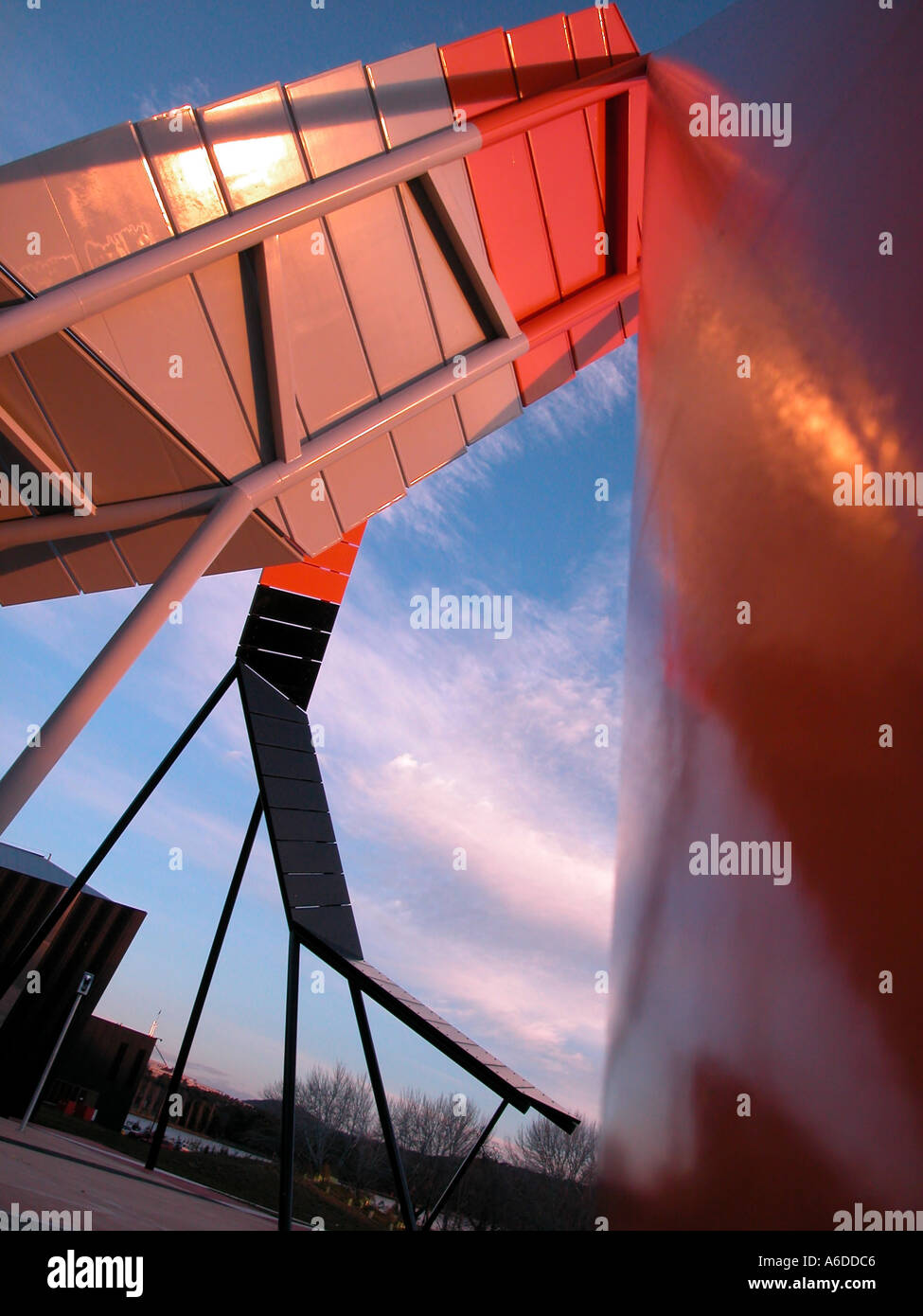 Entrance to the National Museum of Canberra Australia Stock Photo - Alamy