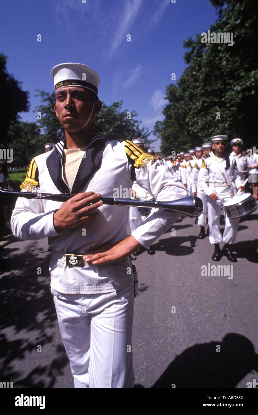 Navy school cadets march hi-res stock photography and images - Alamy