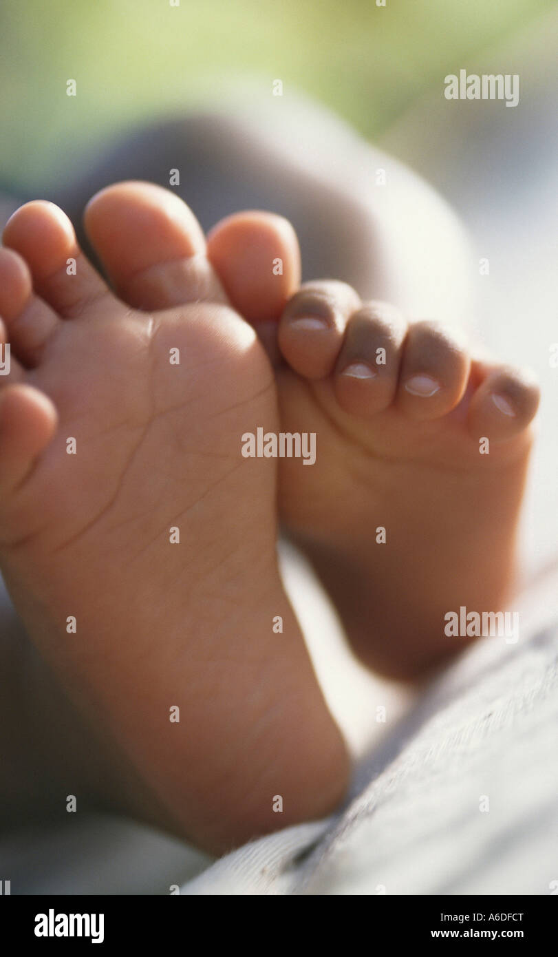 Close-up of the sole of a person's feet Stock Photo - Alamy