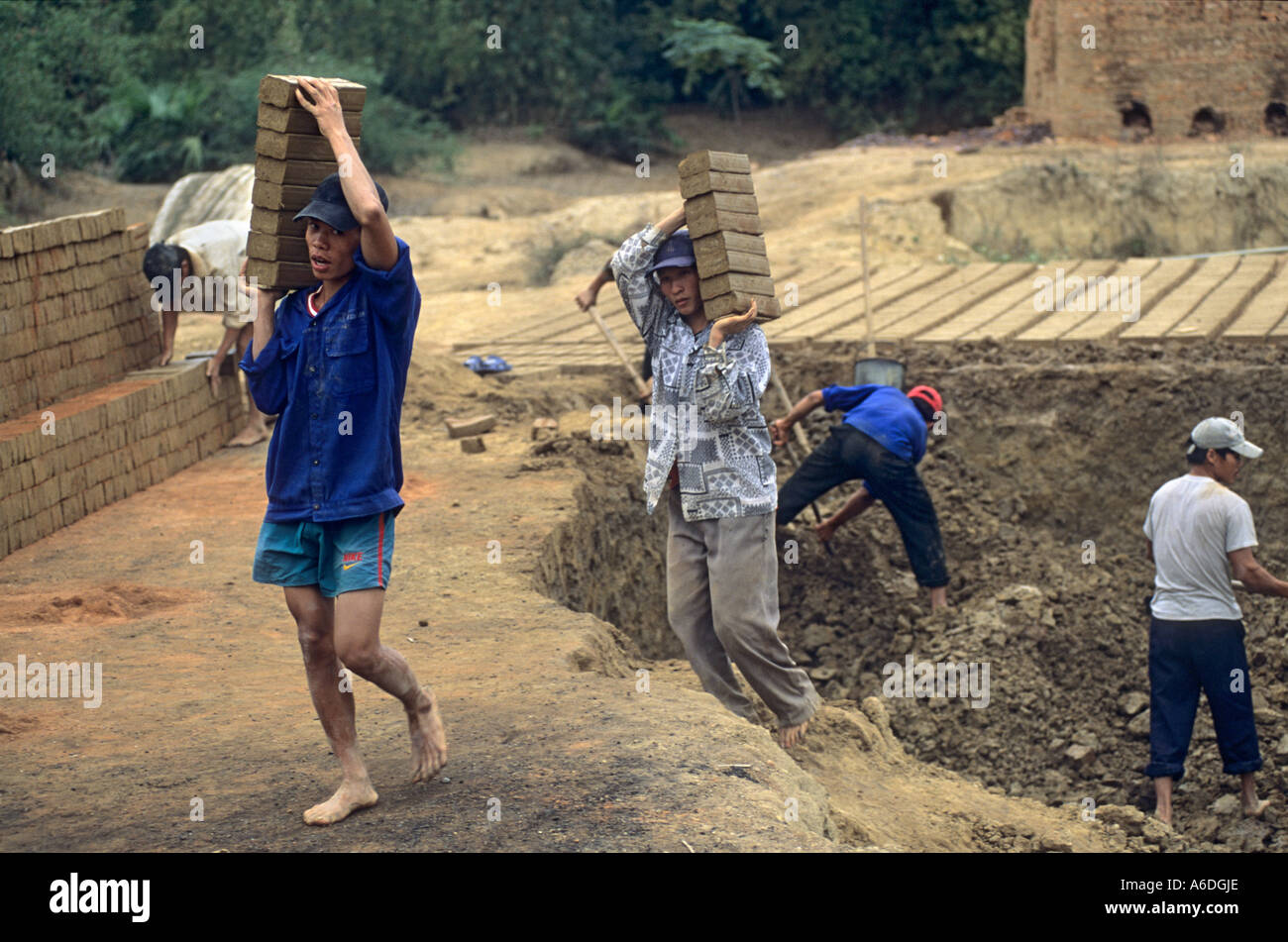 Brickmaking industry hi-res stock photography and images - Alamy