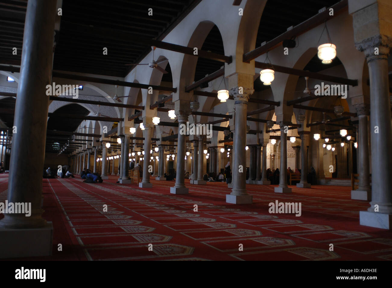 The al Azhar Mosque center of the al Azhar University which prides it ...