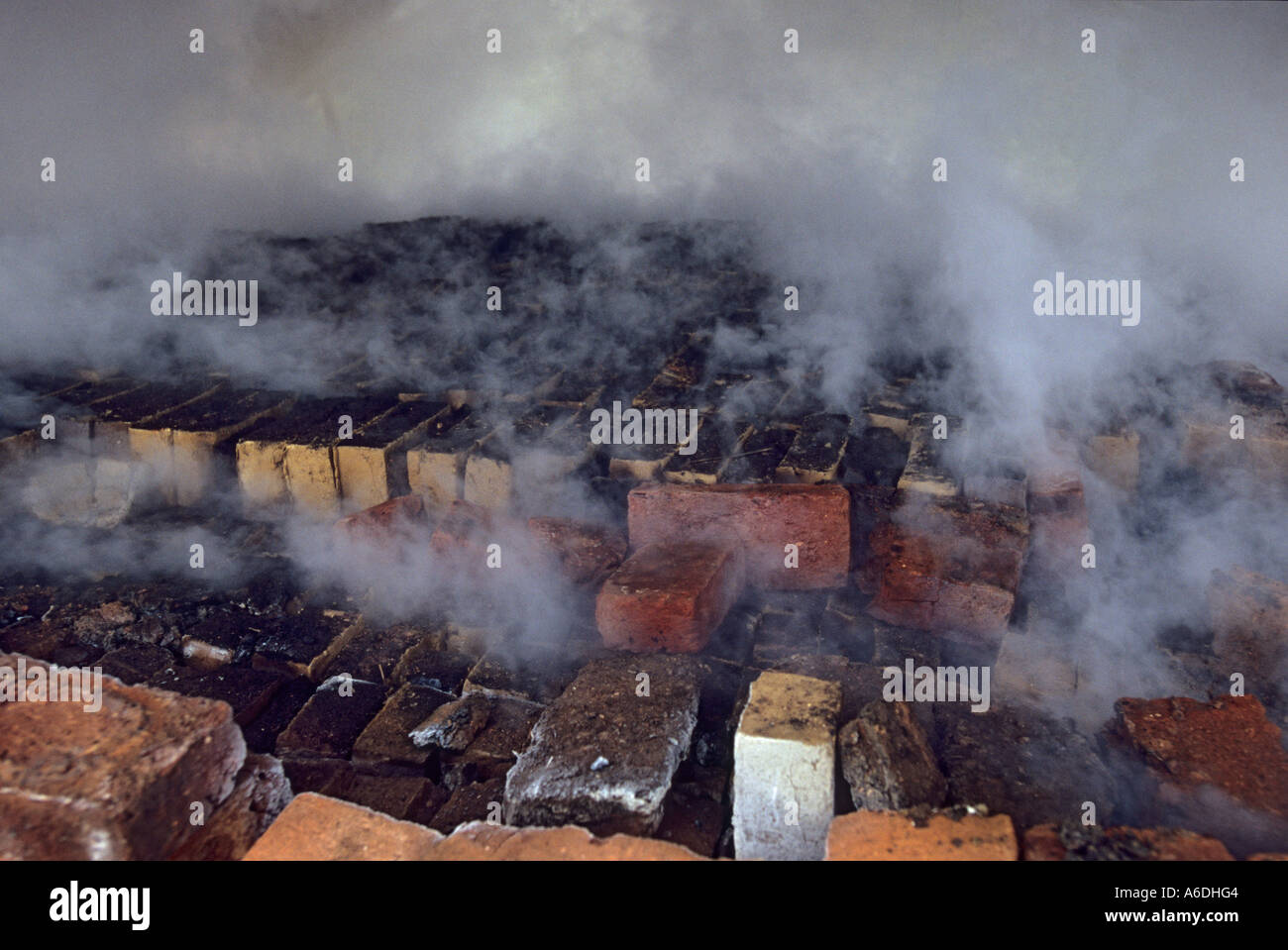 Brick making operations, Thai Nguyen province, Vietnam Stock Photo - Alamy