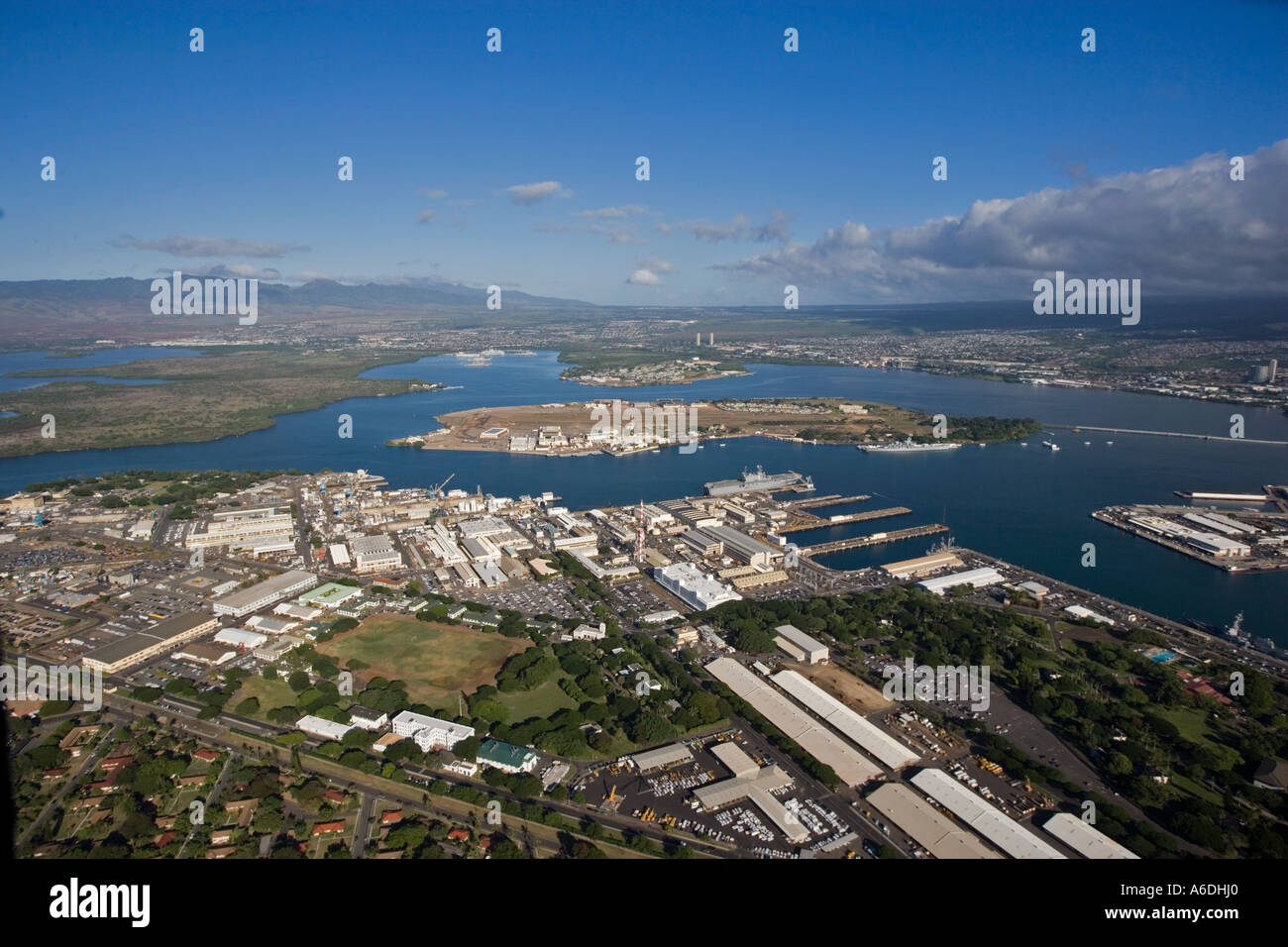 Pearl Harbor Oahu Hawaii Stock Photo - Alamy