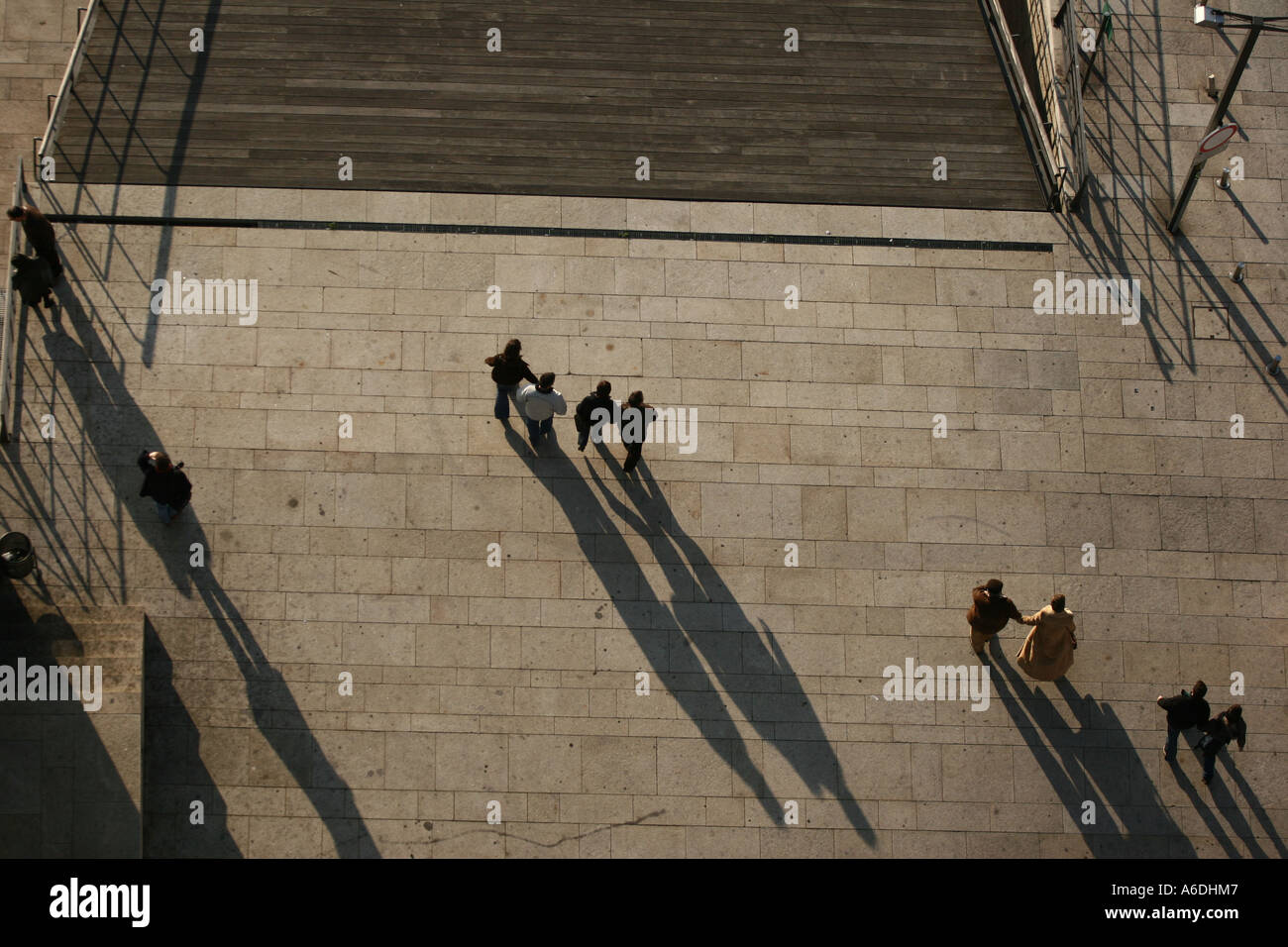 people and shades shot from above Stock Photo - Alamy