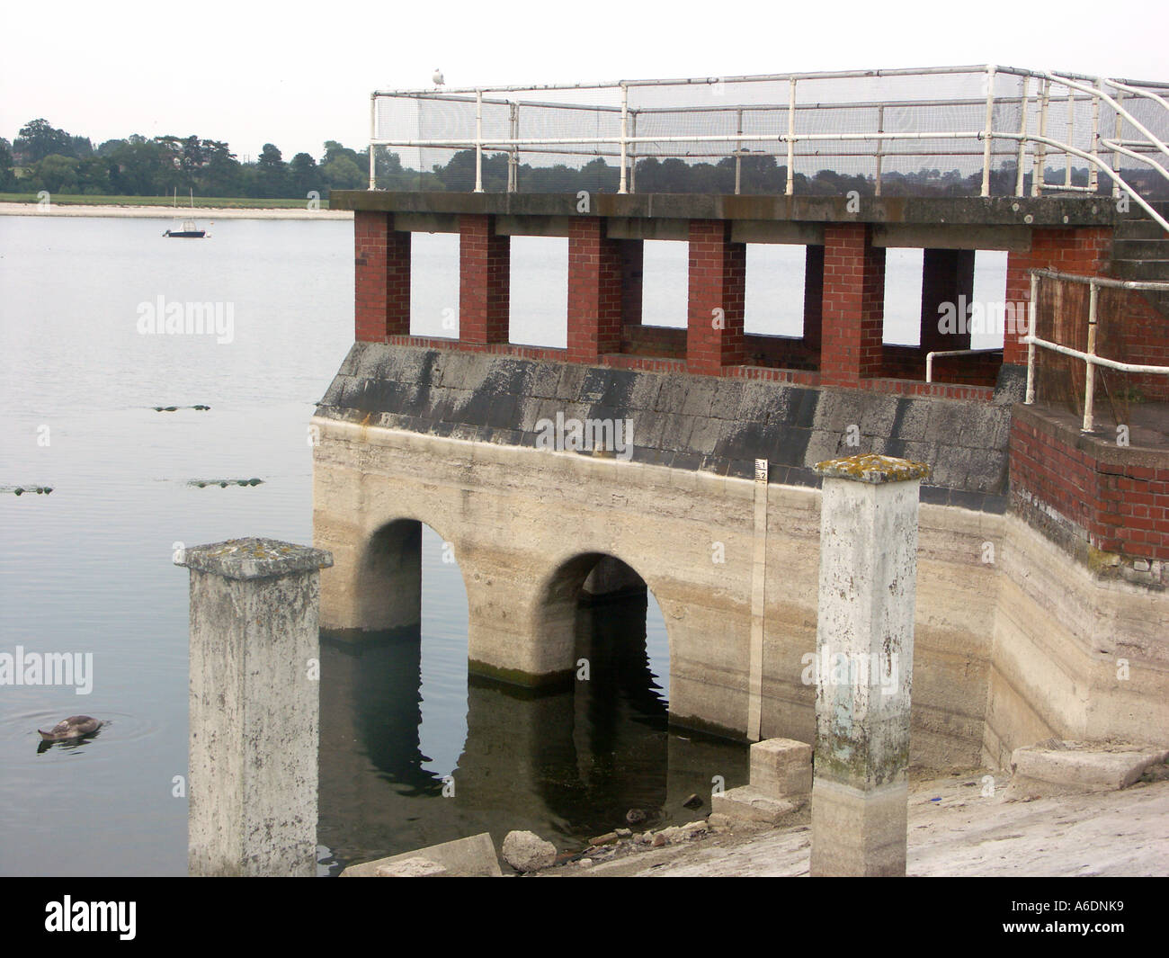 Shustoke reservoir in Warwickshire in the Midlands Stock Photo - Alamy
