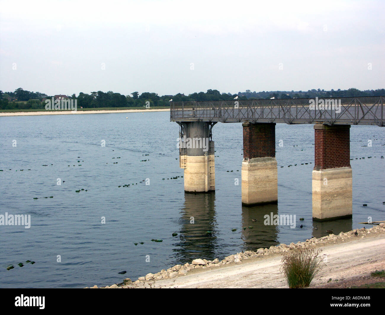 Shustoke reservoir in Warwickshire in the Midlands Stock Photo - Alamy
