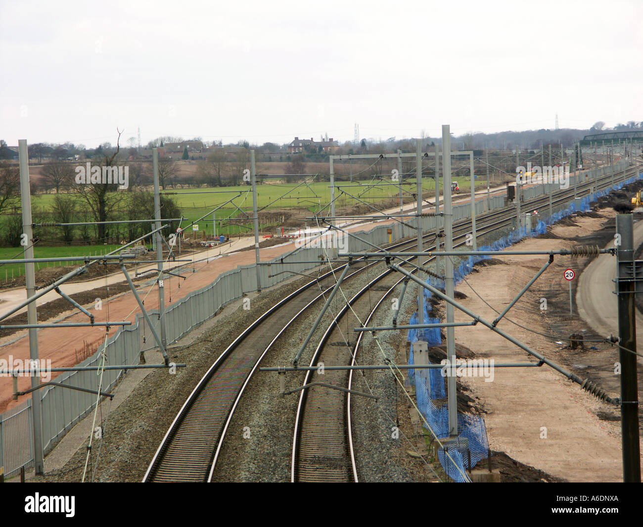 Rail infrastructure improvement upgrading capacity modernisation hi-res ...