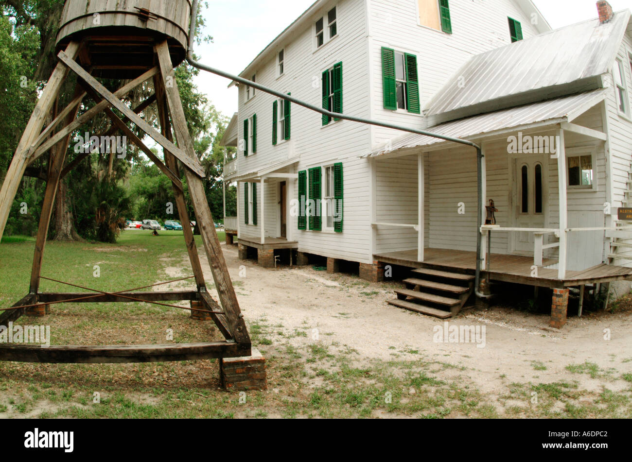 Thursby House along the Saint John s River at Blue Spring State Park ...