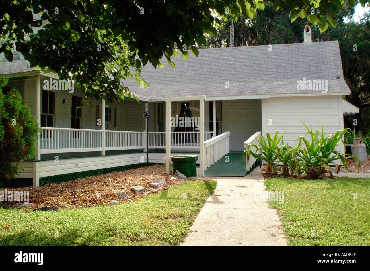 main house at Edna Pearce Lockett Estate Florida Pioneer homestead ...