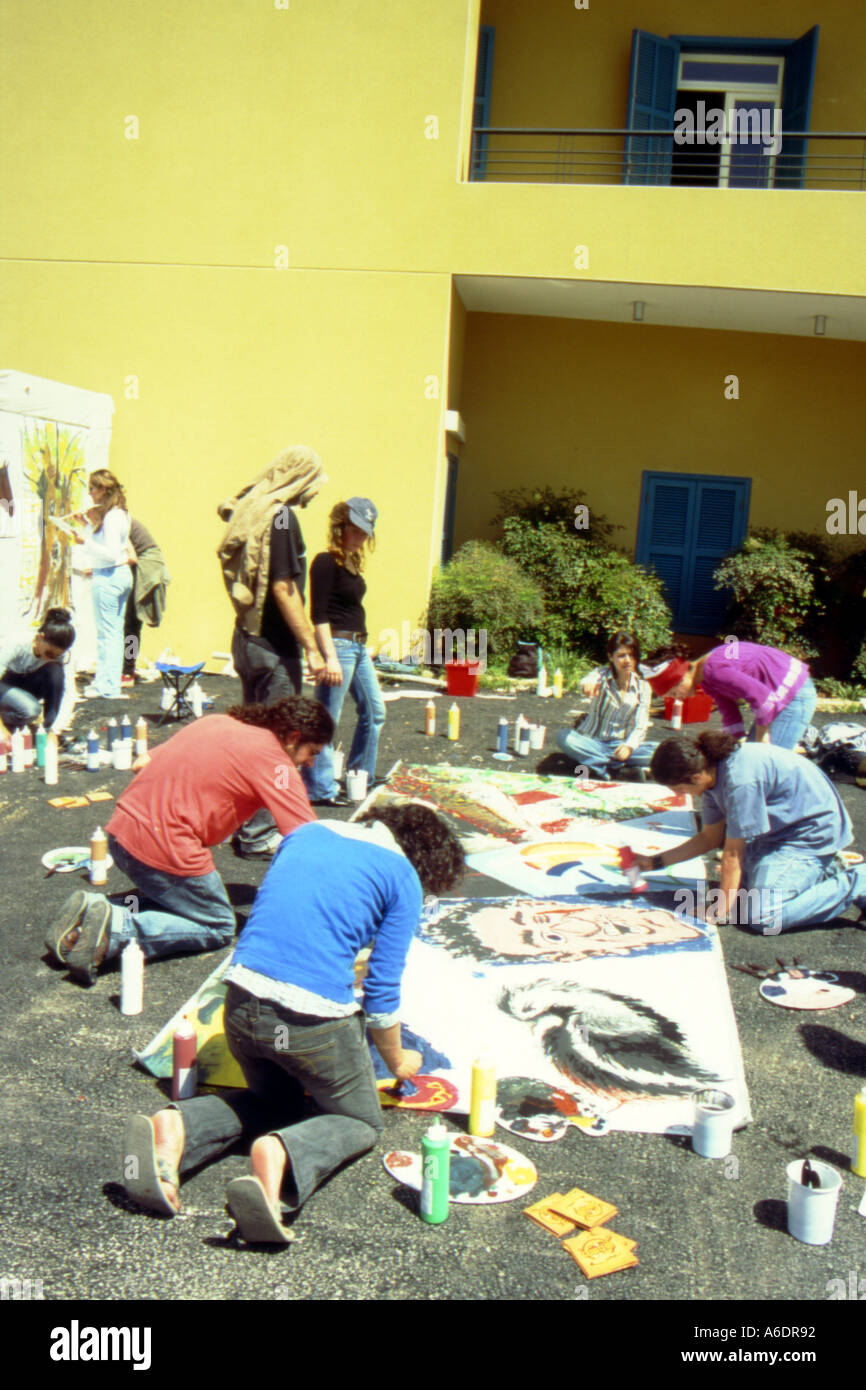beirut artist show lebanon Stock Photo - Alamy