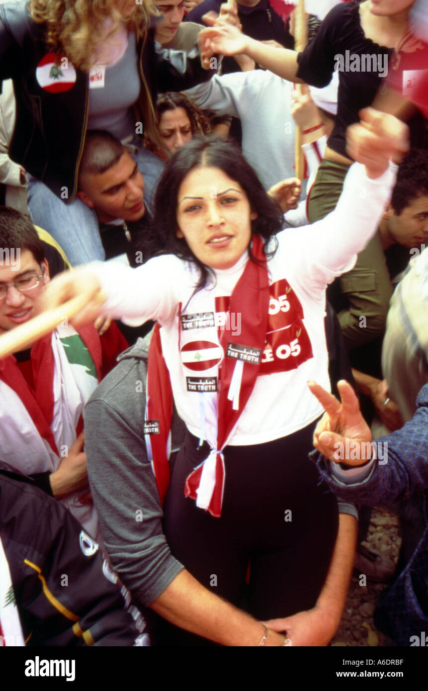 raise doubts beirut lebanon Stock Photo - Alamy