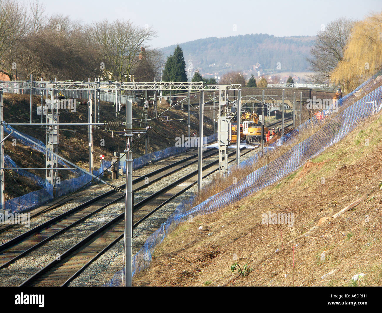 Mainline railway railway track hi-res stock photography and images - Alamy