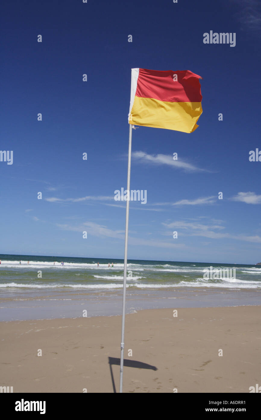 Surf lifesaving flag queensland hi-res stock photography and images - Alamy