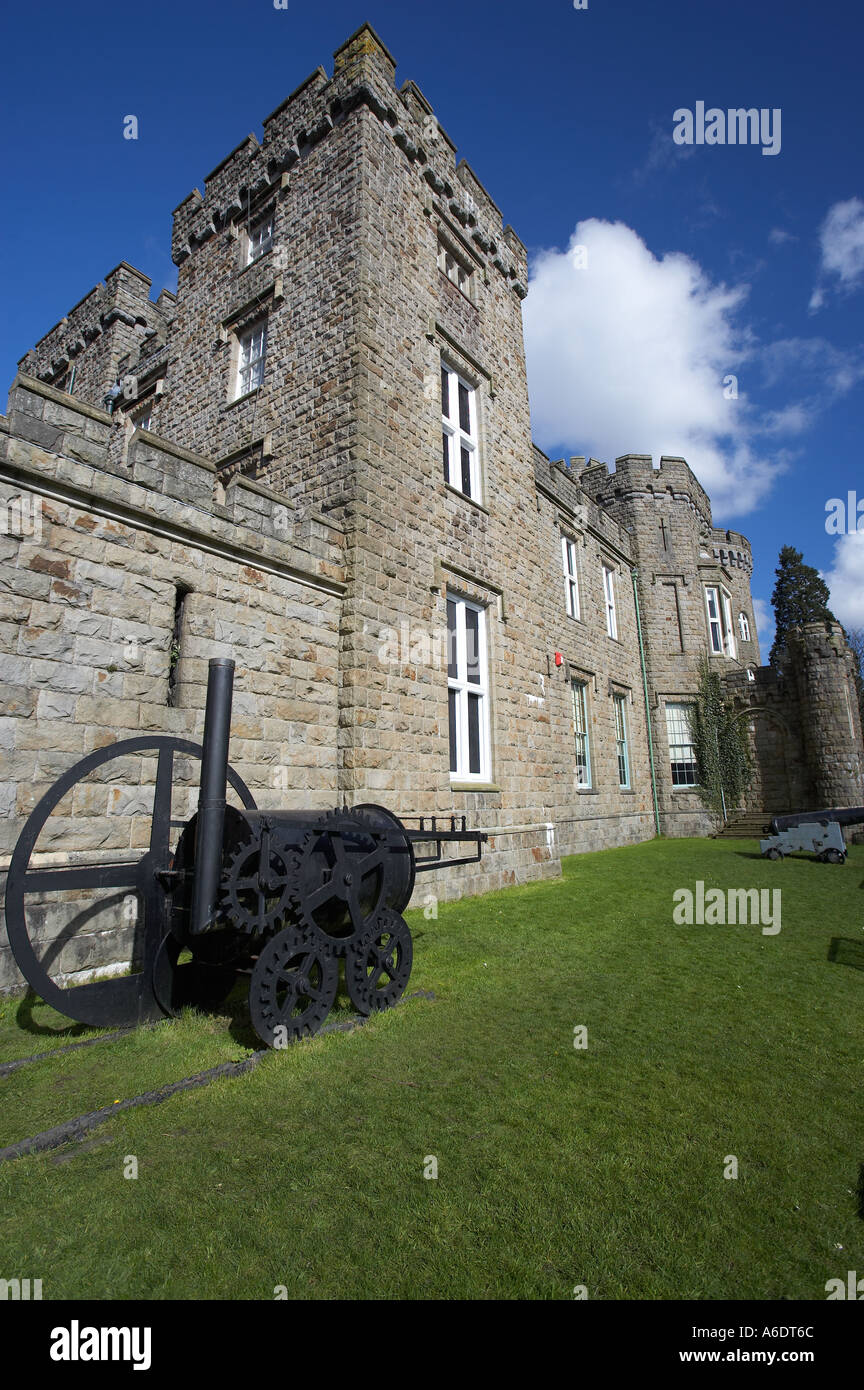 Cyfarthfa castle and park hi-res stock photography and images - Alamy