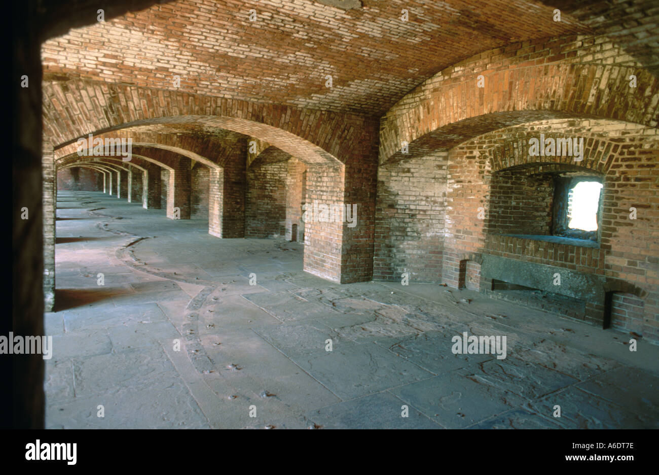 Fort Jefferson Dry Tortugas National Park Florida Keys Inside fort ...