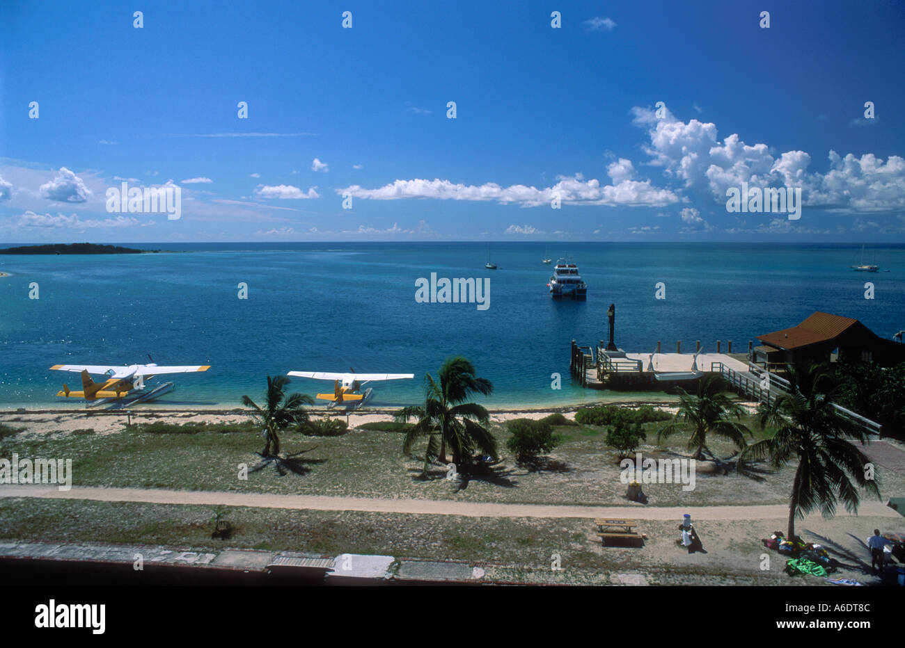 Fort Jefferson Dry Tortugas National Park Florida Keys Tourists ...