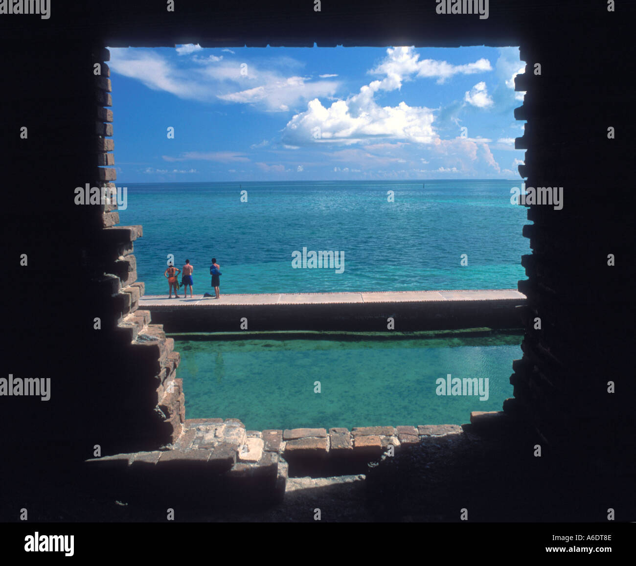 Fort Jefferson Dry Tortugas National Park Florida Keys Tourists ...