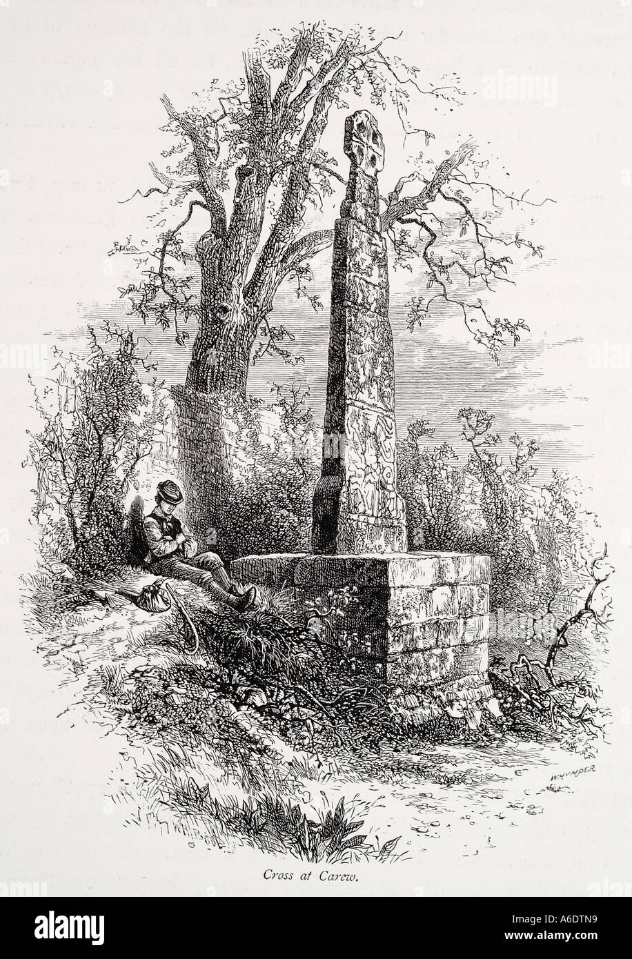 Celtic cross line drawing hi-res stock photography and images - Alamy