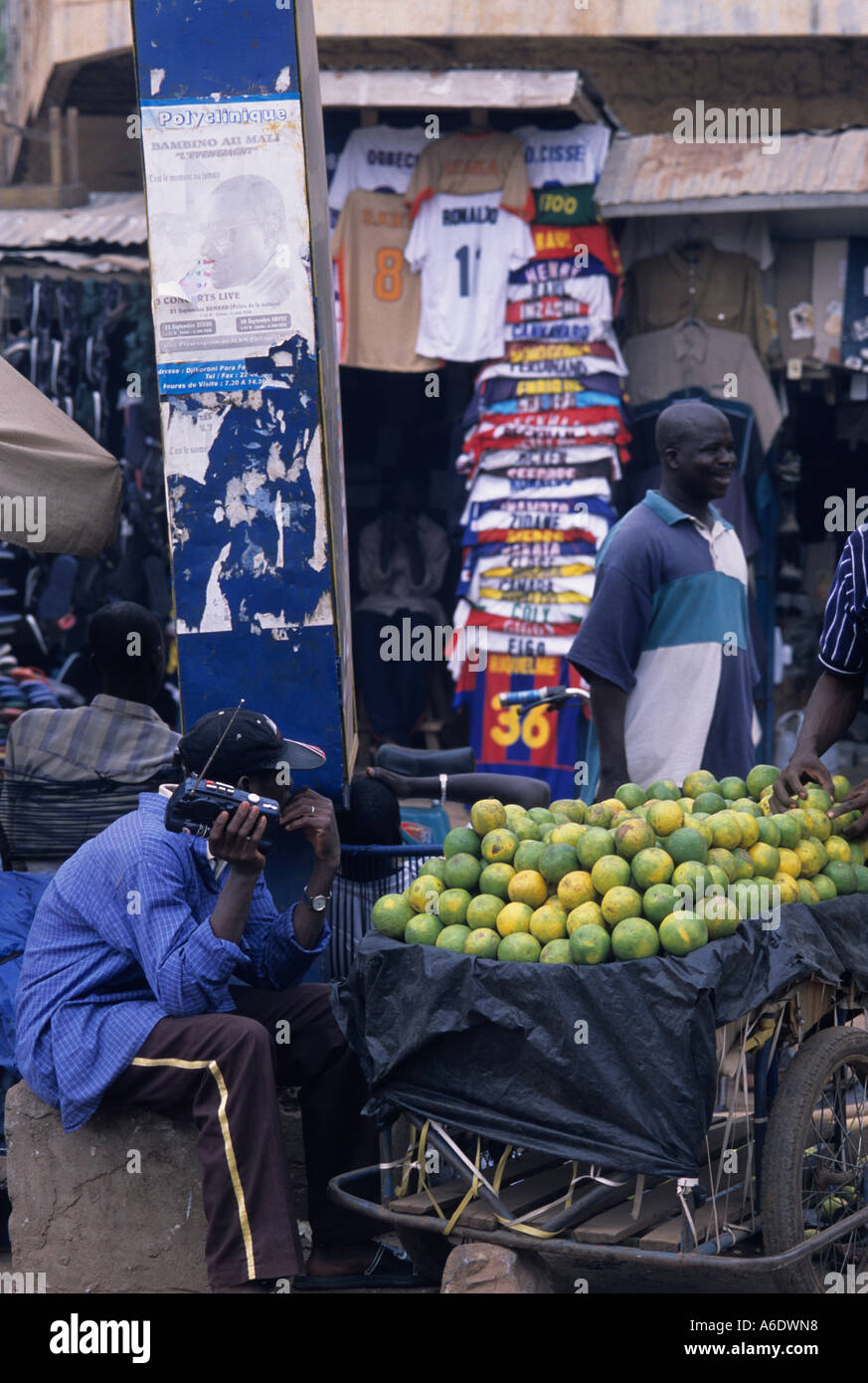 Radio listening africa hi-res stock photography and images - Alamy