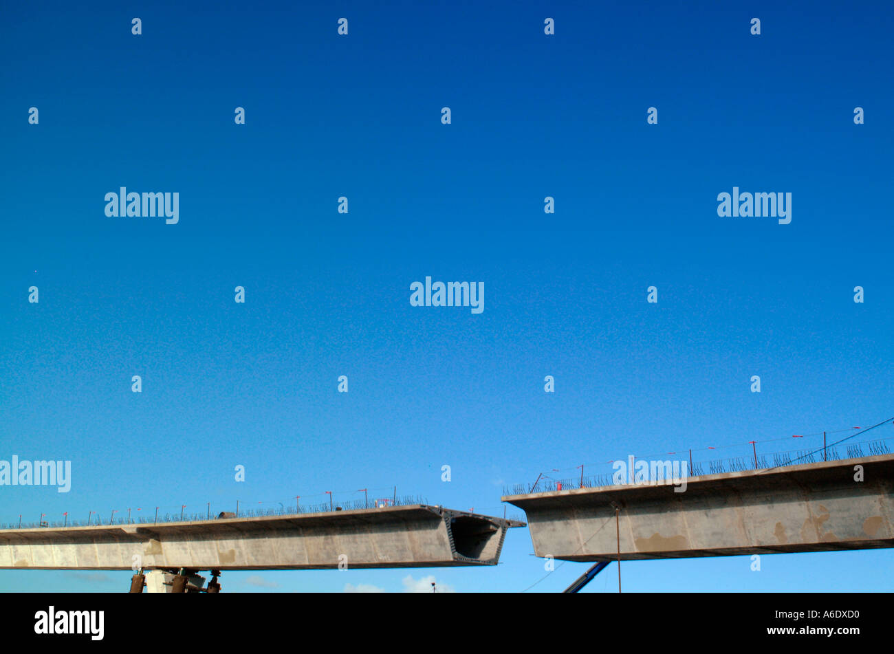 Bridge under construction bridges Stock Photo - Alamy