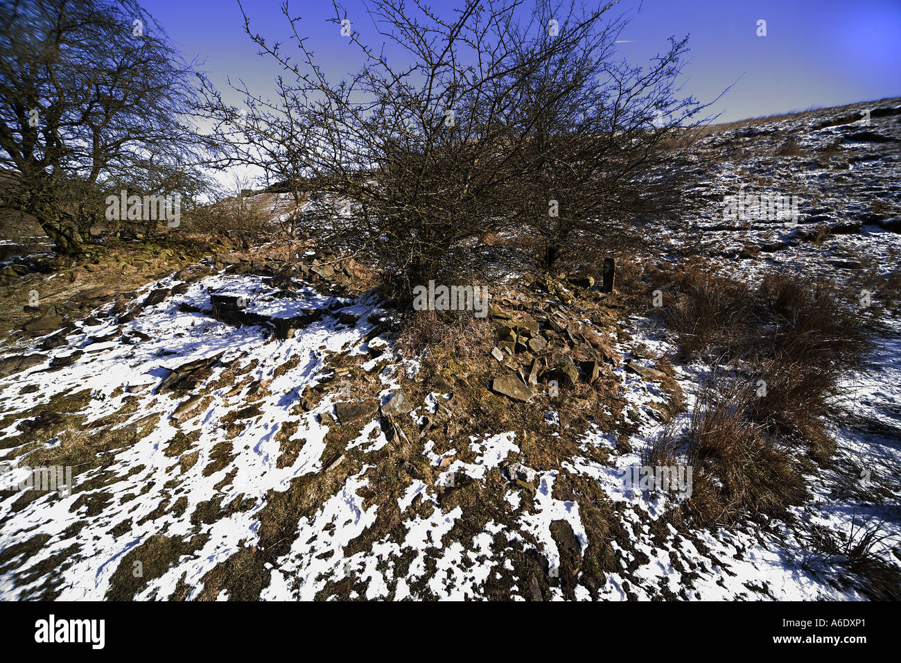 Archeological remains of mill workers houses at Croston Close Upper ...