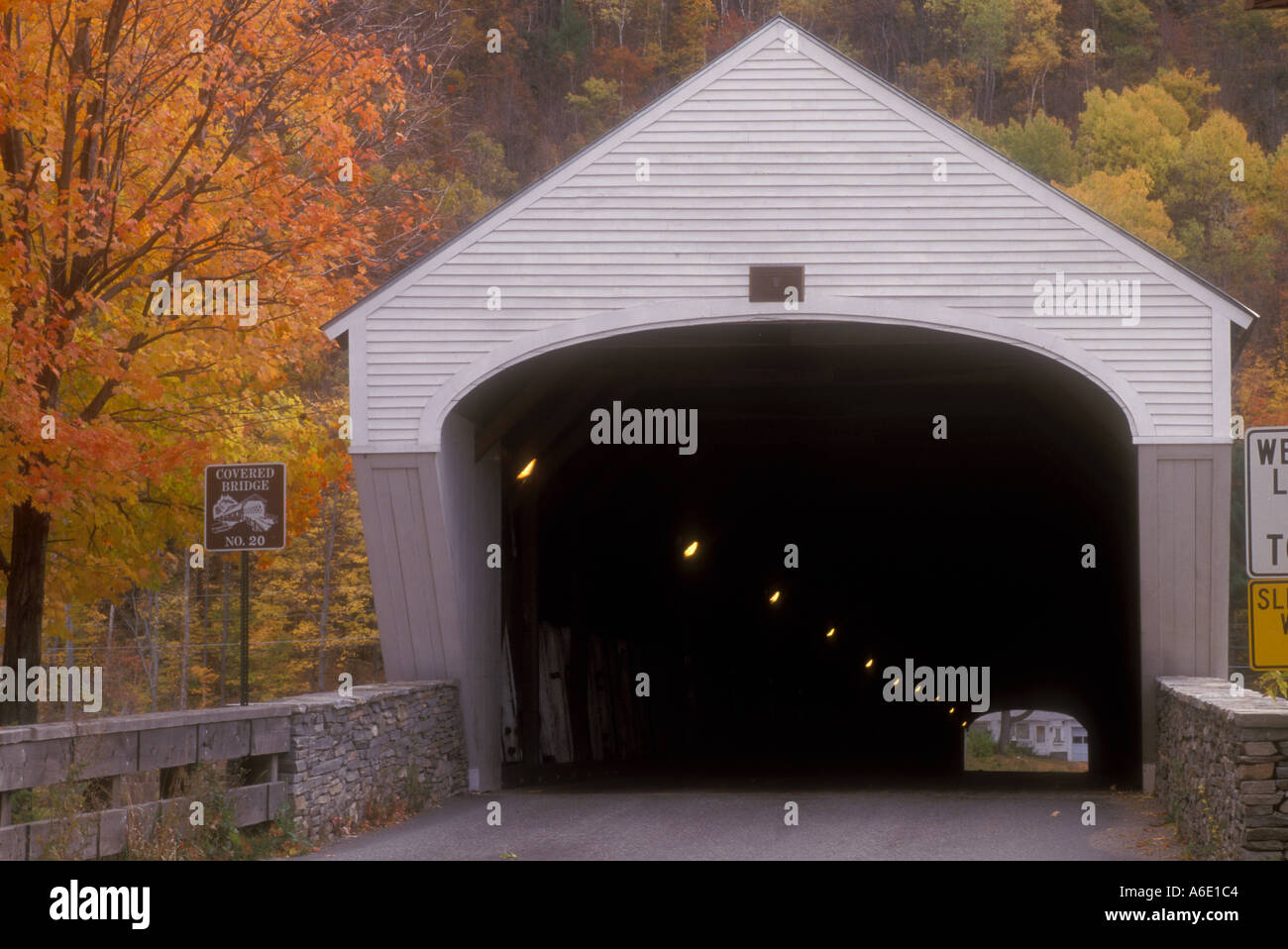 Cornish windsor covered bridge hi-res stock photography and images - Alamy