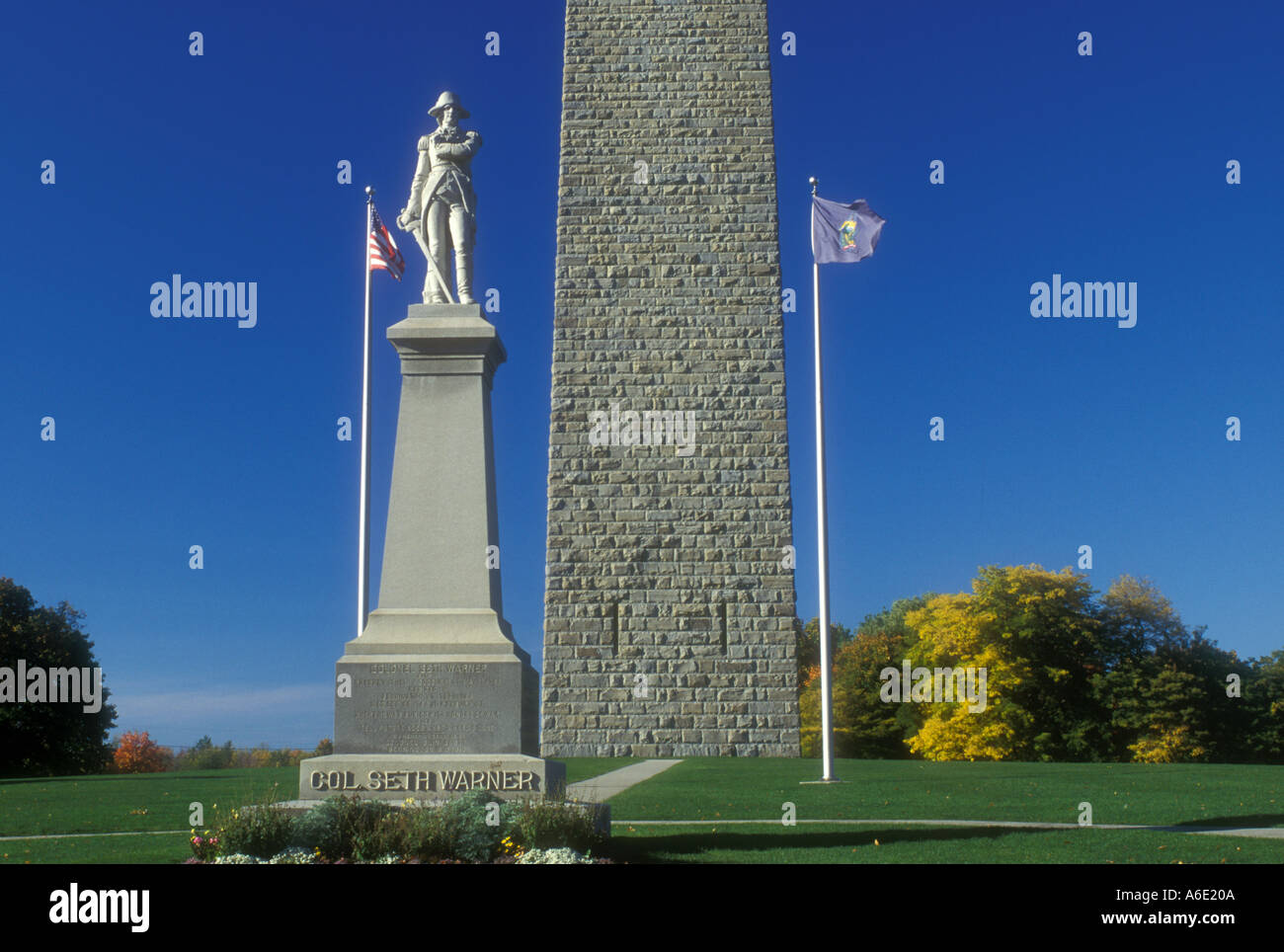 Bennington battle monument hi-res stock photography and images - Alamy