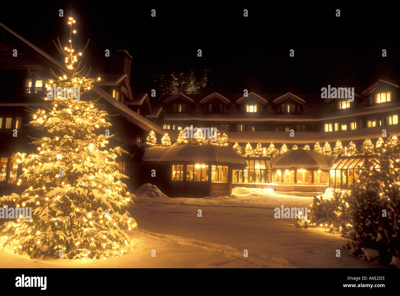 The trapp family lodge vermont snow hi-res stock photography and images ...