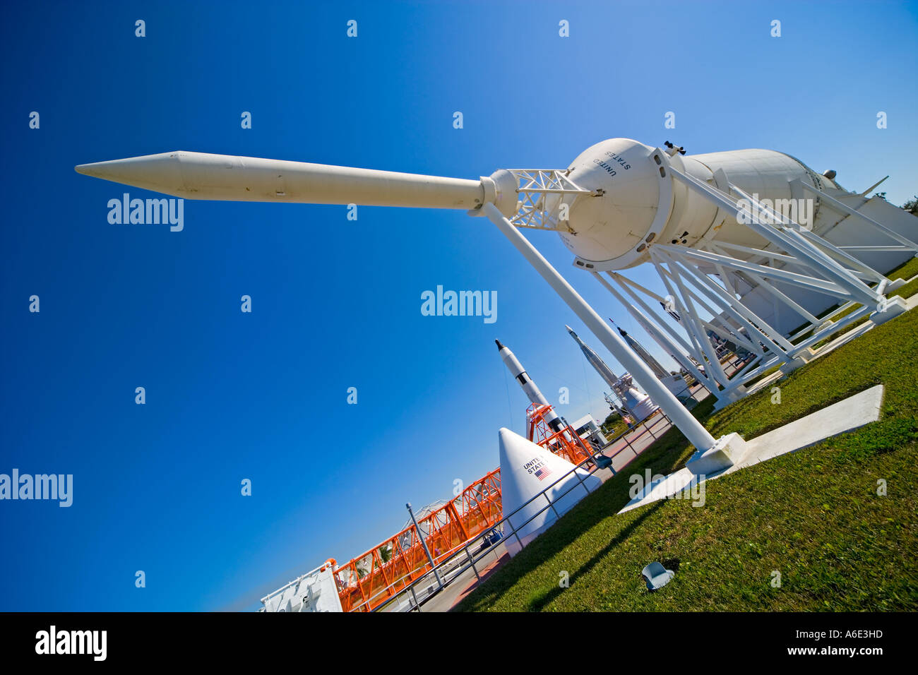 NASA Rocket Garden John F Kennedy Space Center Cape Canaveral Florida ...