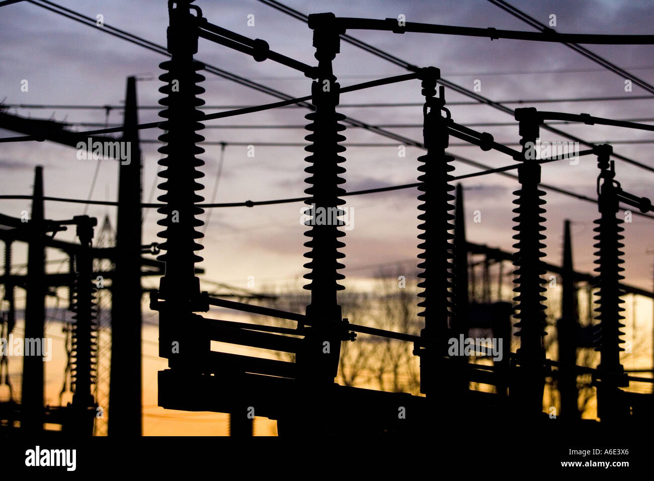 Power grid station hi-res stock photography and images - Alamy