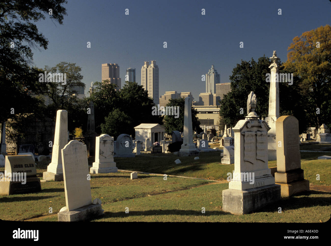 Historic atlanta cemetery hi-res stock photography and images - Alamy