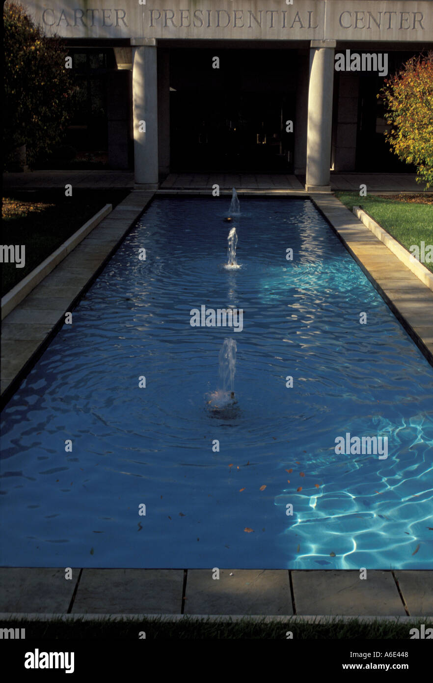 Georgia atlanta carter presidential center hi-res stock photography and ...