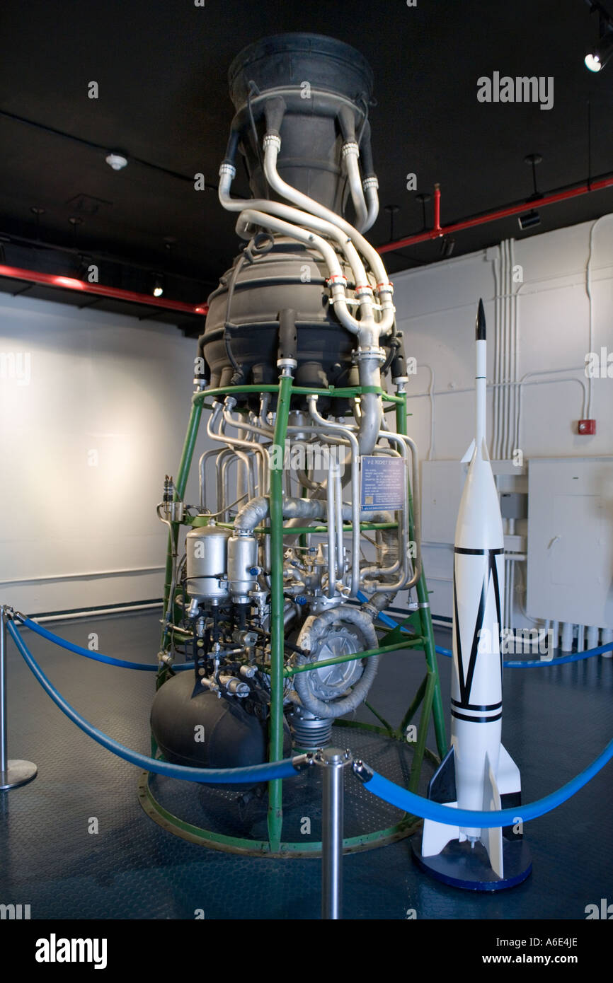 German V2 Rocket motor at NASA John F Kennedy Space Center Cape ...