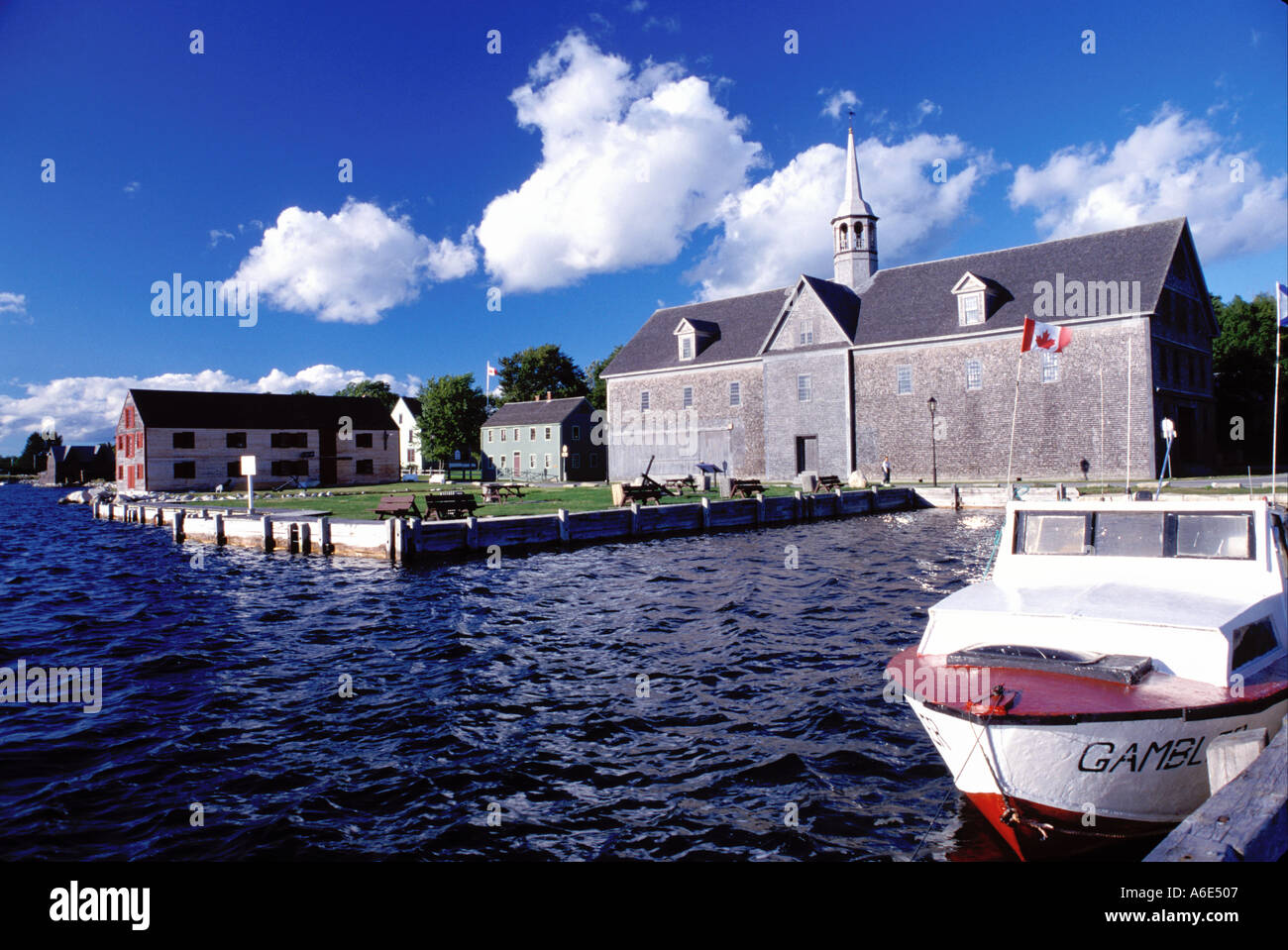 Historic village of shelburne hi-res stock photography and images - Alamy