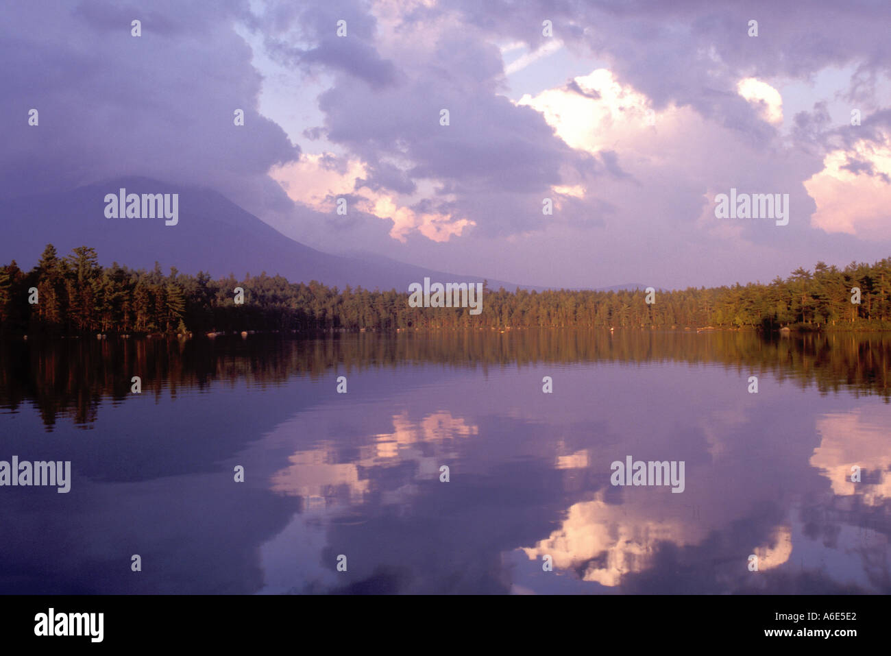 Sunrise mount katahdin baxter state park hi-res stock photography and ...