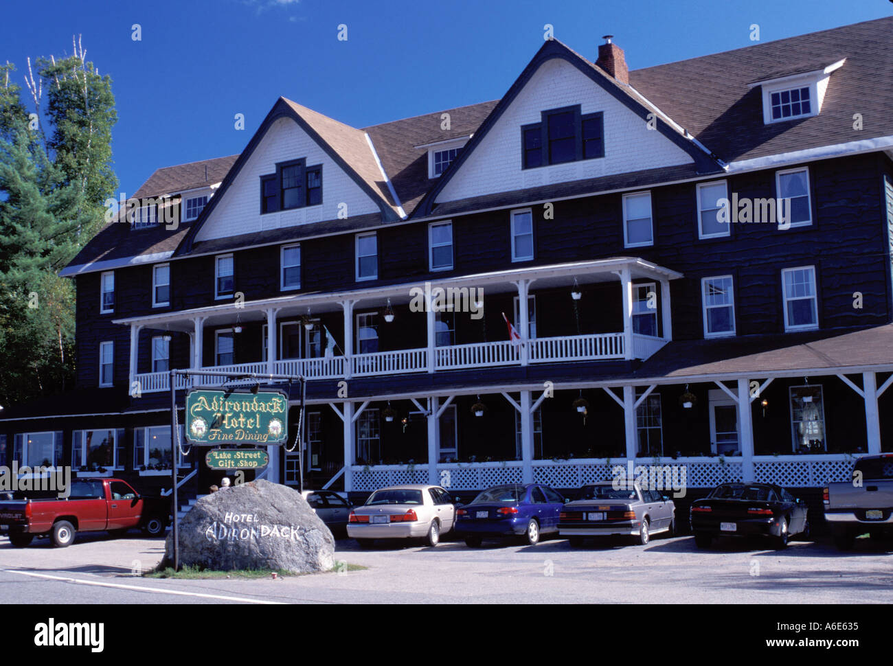Historic Adirondack Hotel High Resolution Stock Photography and Images ...