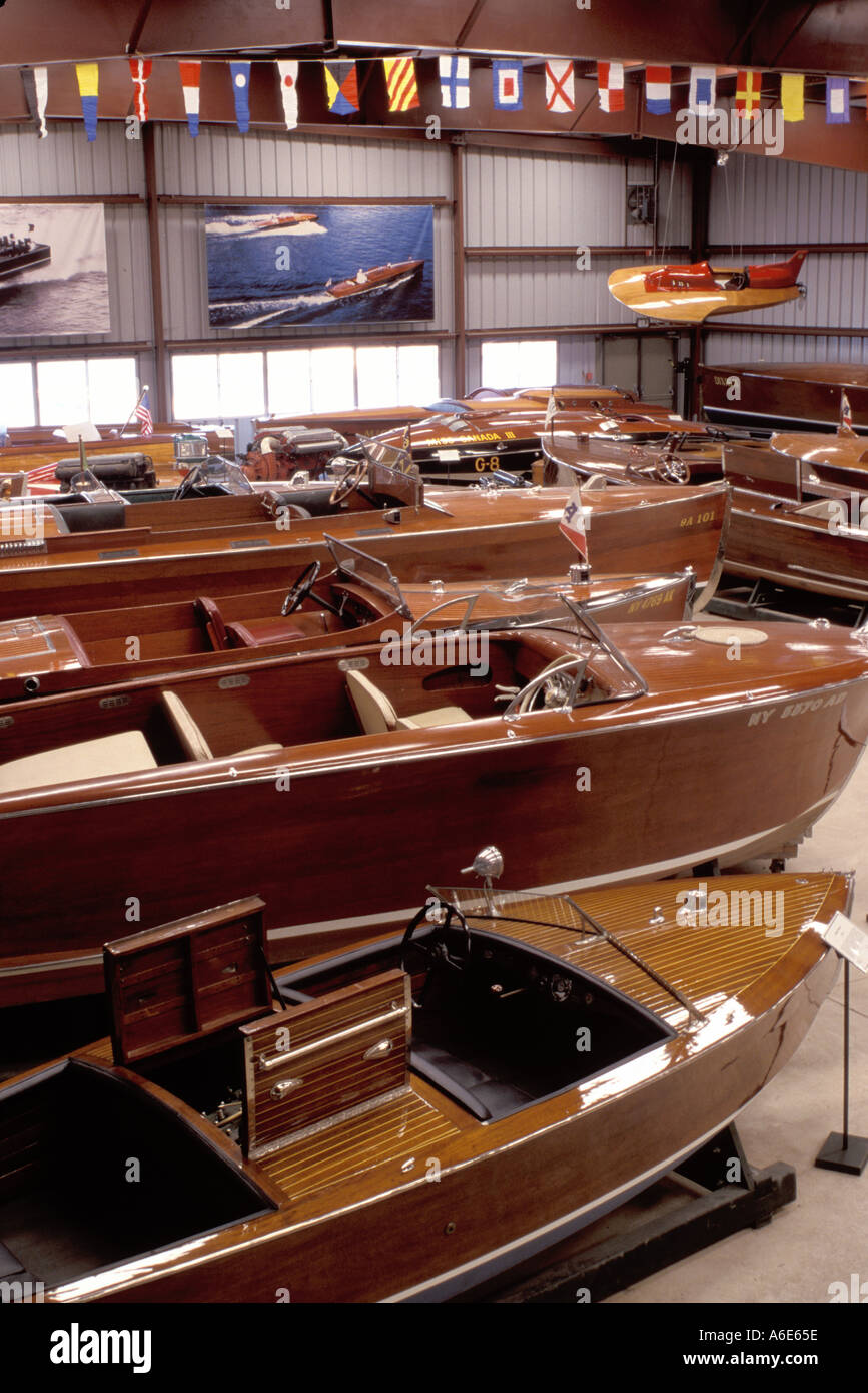 Antique boat museum clayton new york hi-res stock photography and images - Alamy