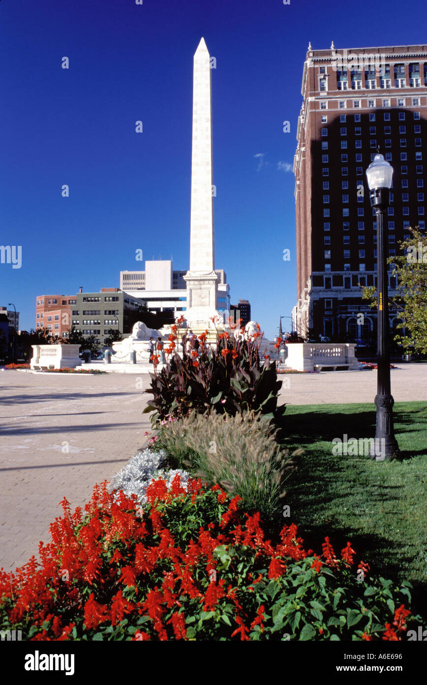 Niagara square in downtown buffalo hi-res stock photography and images ...