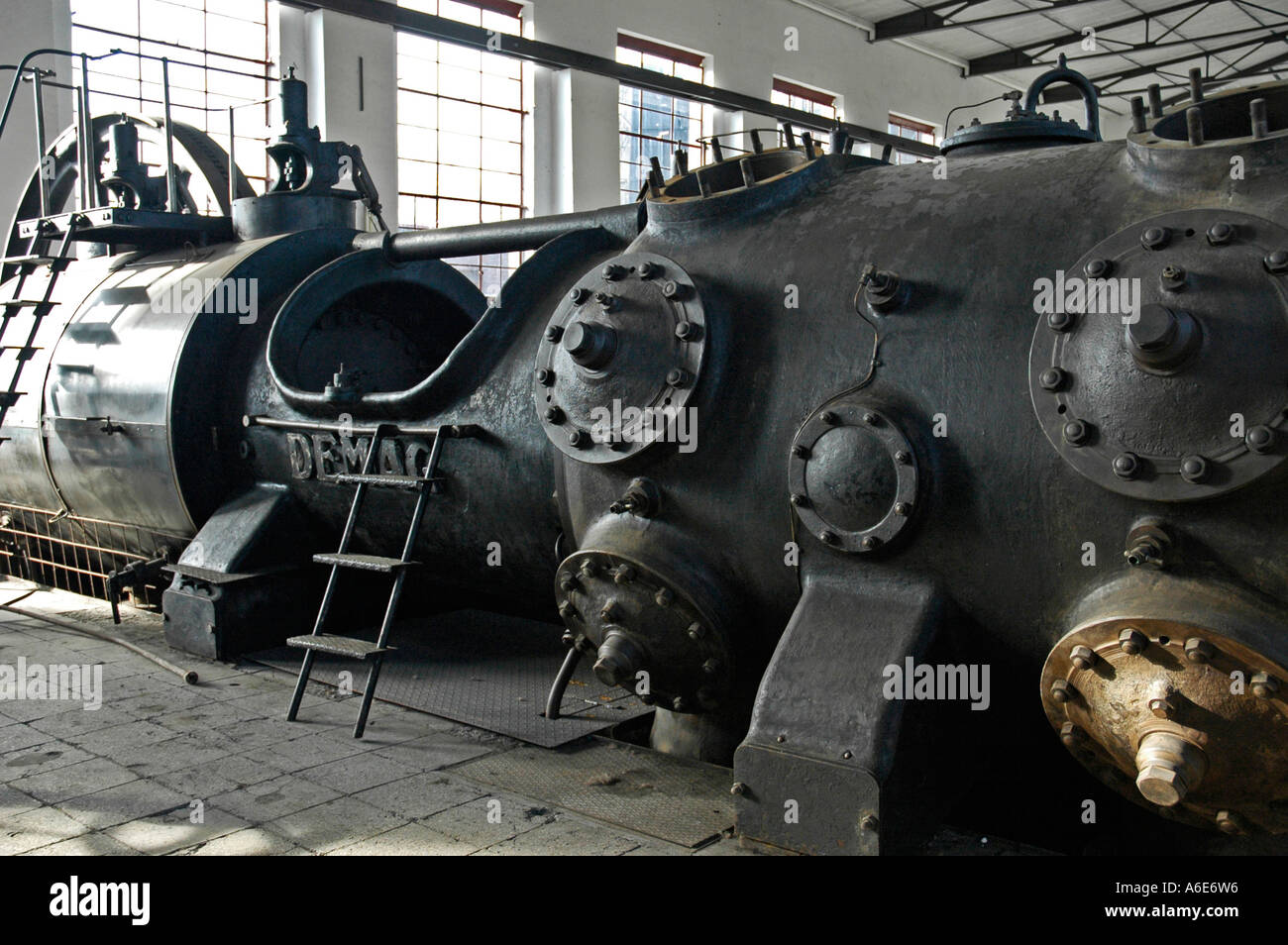 Compressor hall of former coking plant Hansa, Westfaelisches industry ...