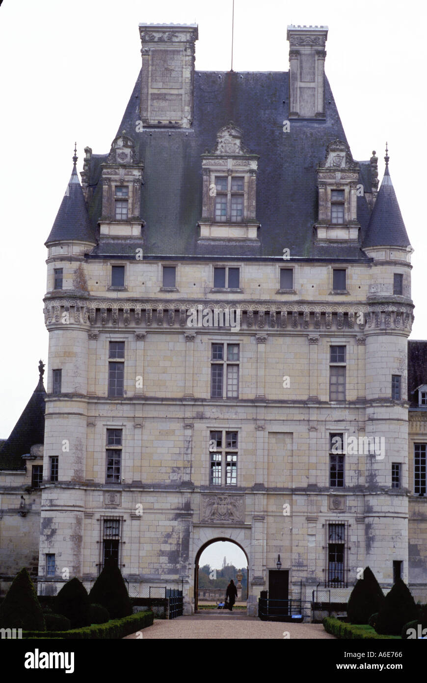 Chateau of valencay in the loire valley hi-res stock photography and ...