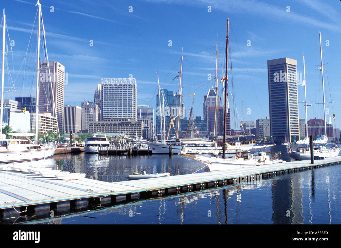 Baltimore md skyline hi-res stock photography and images - Alamy