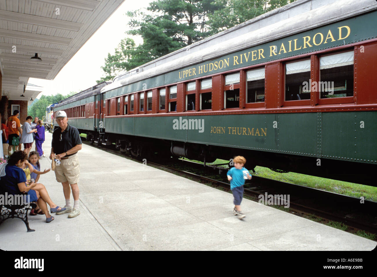 Adirondack scenic railroad hi-res stock photography and images - Alamy