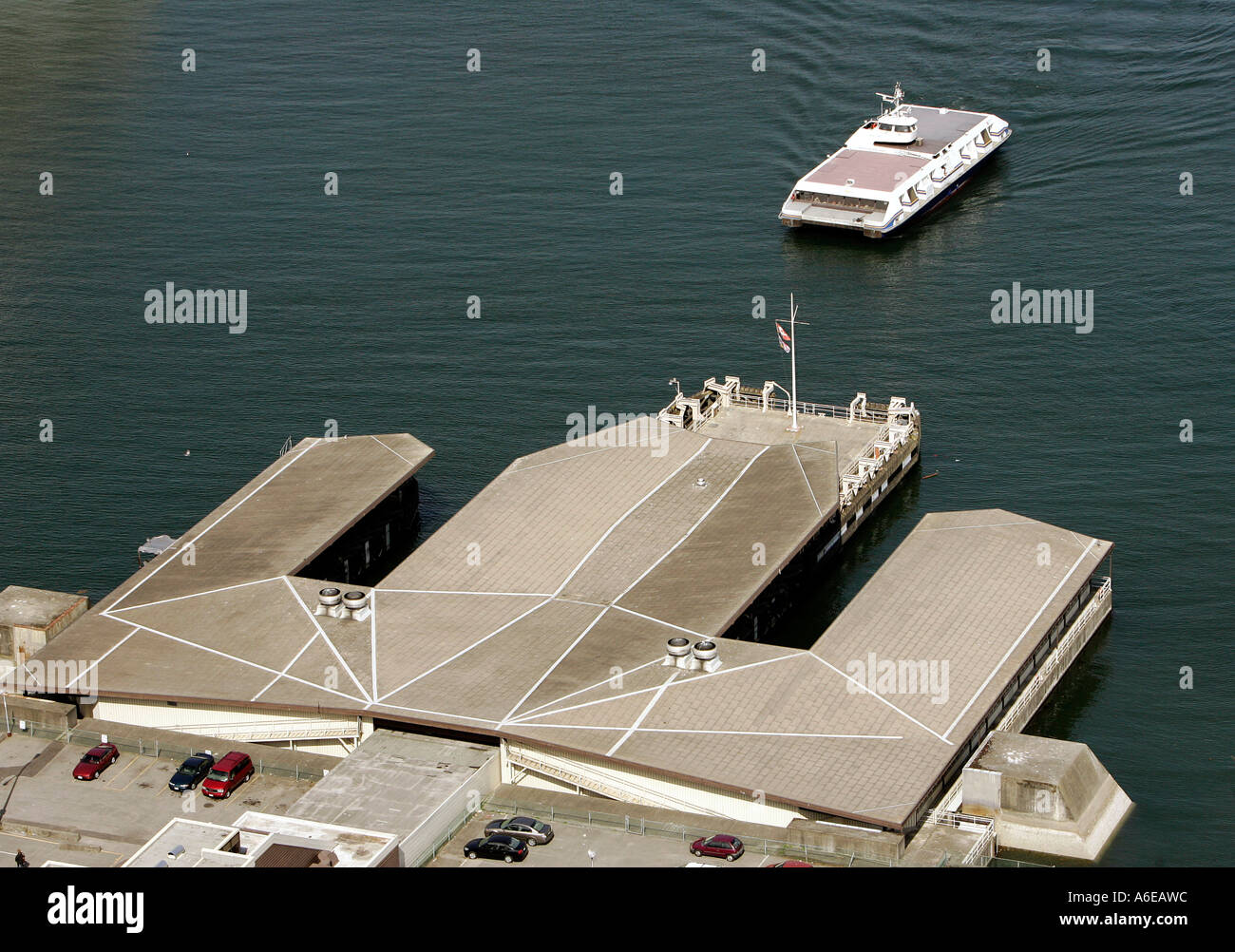 SeaBus at the Terminal in Vancouver, British Columbia, Canada Stock ...