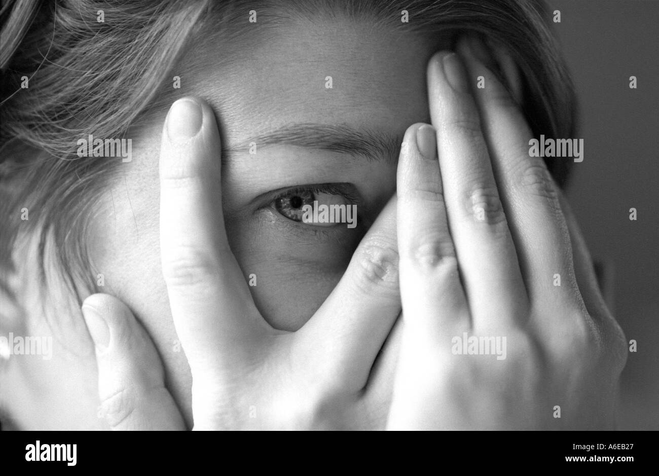 Coy look hi-res stock photography and images - Alamy